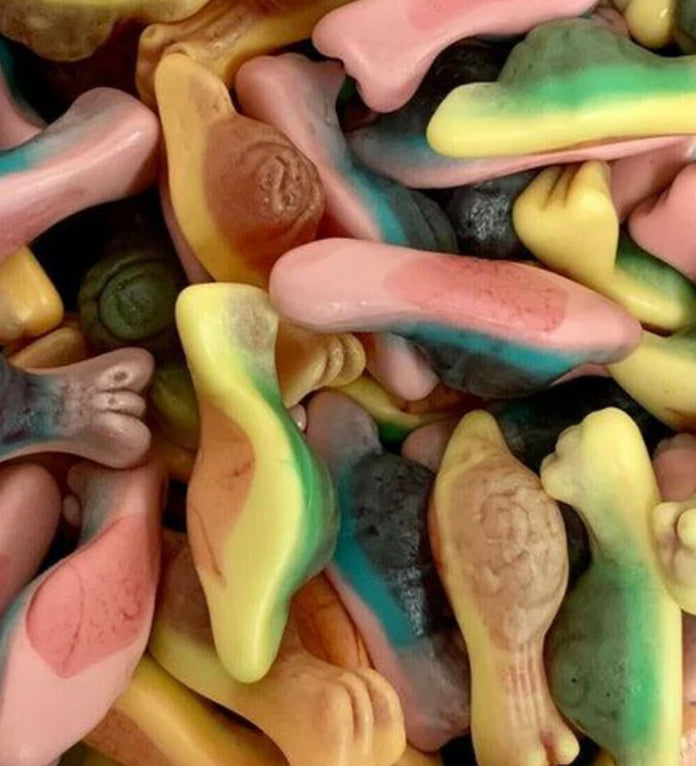 Jelly Filled Snails 100g – Joe's Sweetie Barn