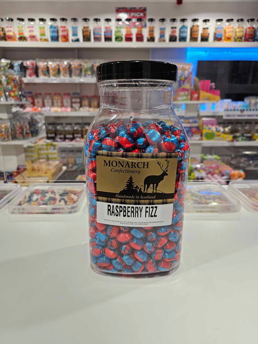 Raspberry Fizz 100g – Joe's Sweetie Barn