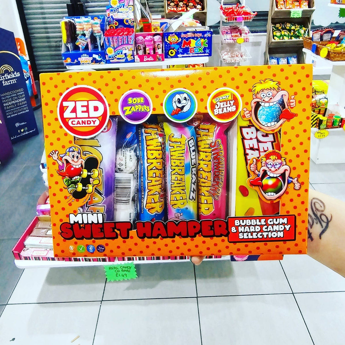 Zed Bubblegum Hamper - Orange – Joe's Sweetie Barn