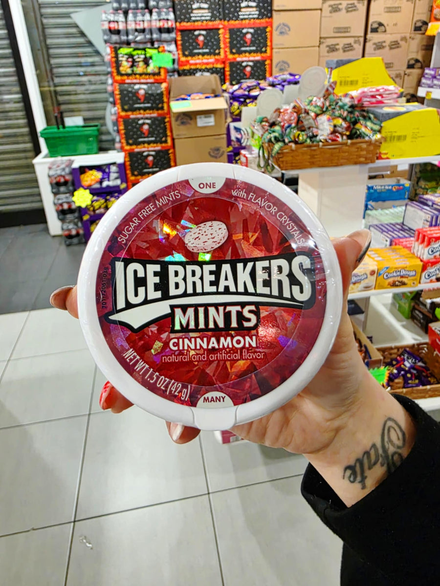 Ice Breakers Cinnamon Mints 42g - Best before 31/7/25 – Joe's Sweetie Barn