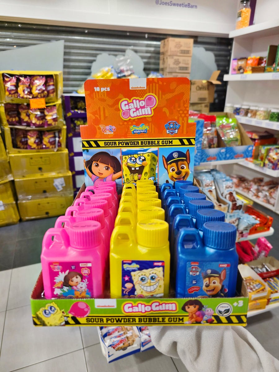 Nickelodeon bubblegum dust ( Random Character) 50g – Joe's Sweetie Barn