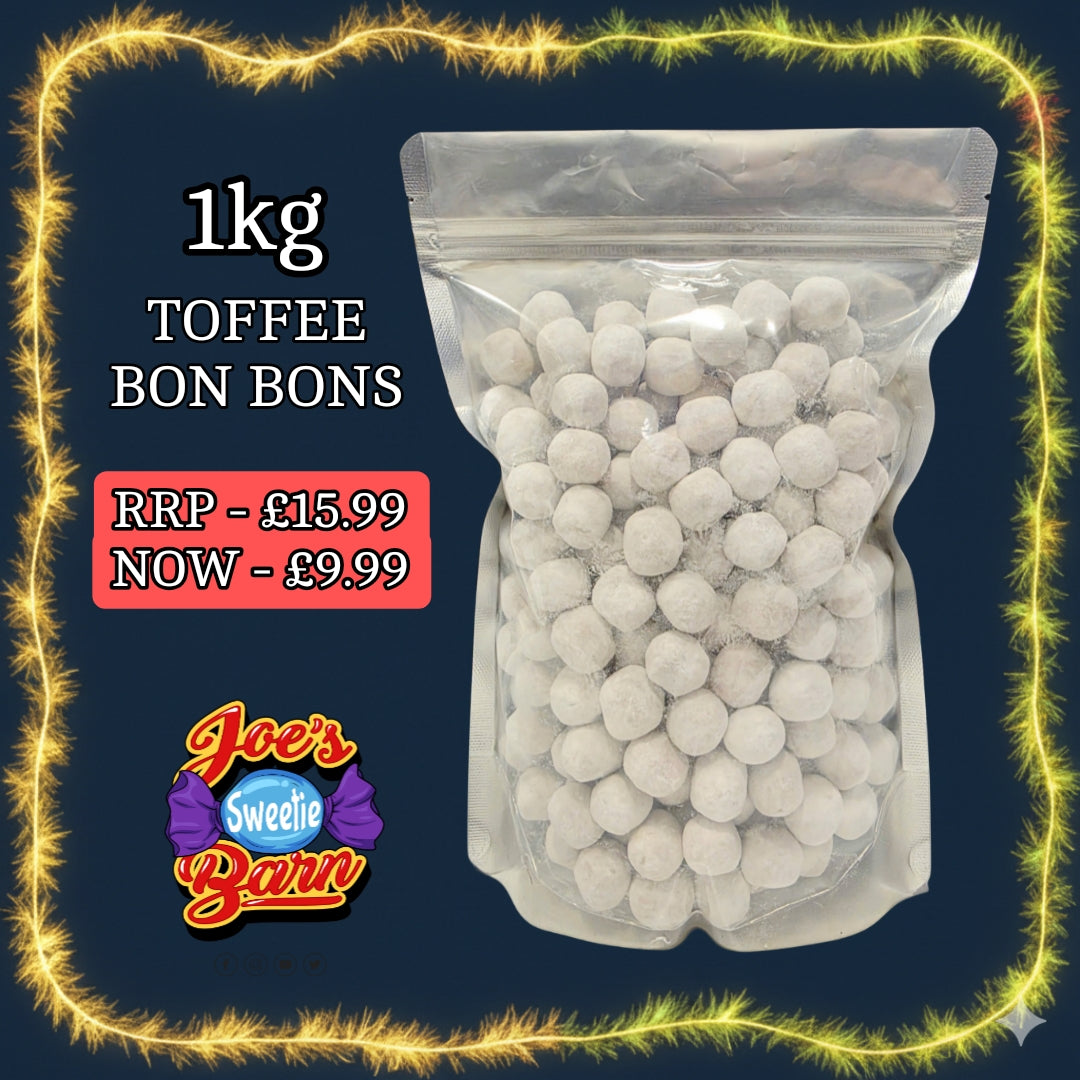 1kg Toffee Bon Bons – Joe's Sweetie Barn