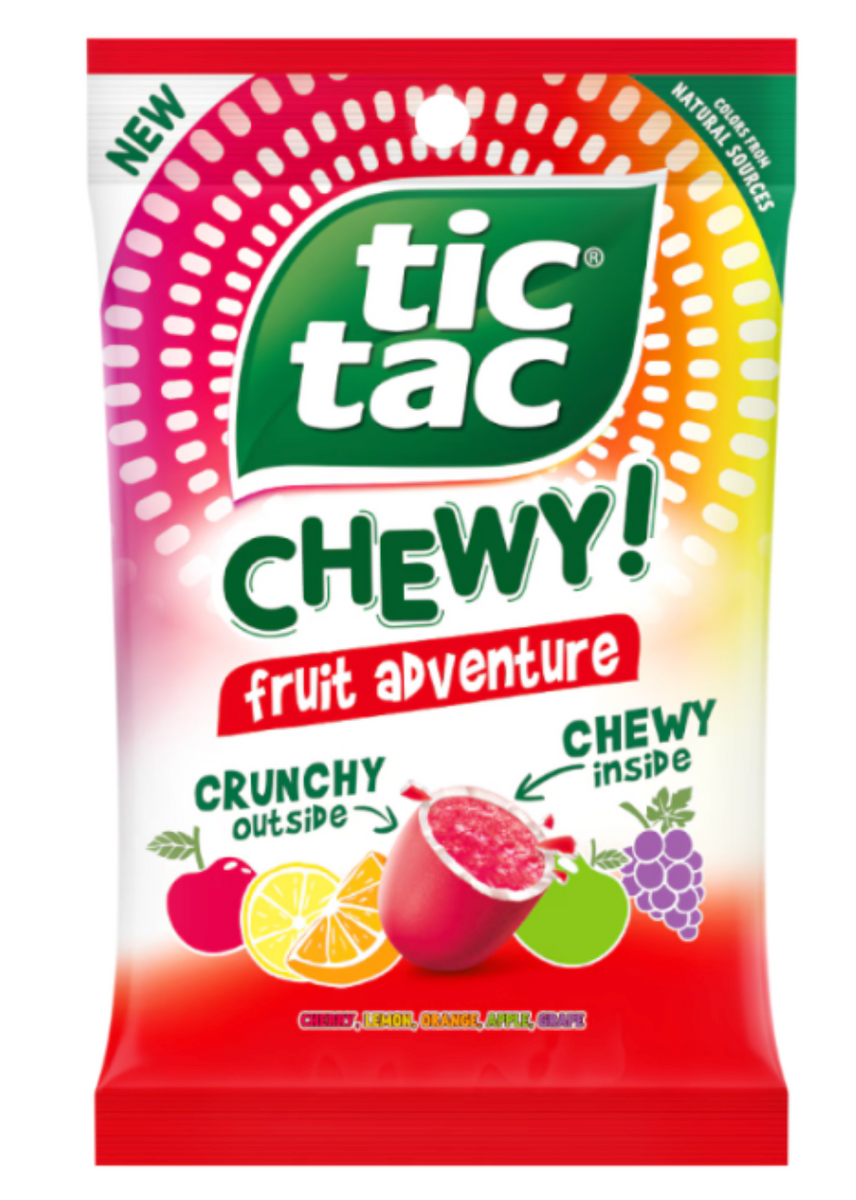Tic Tac Chewy Fruit Adventure - 2.8oz (80g) – Joe's Sweetie Barn
