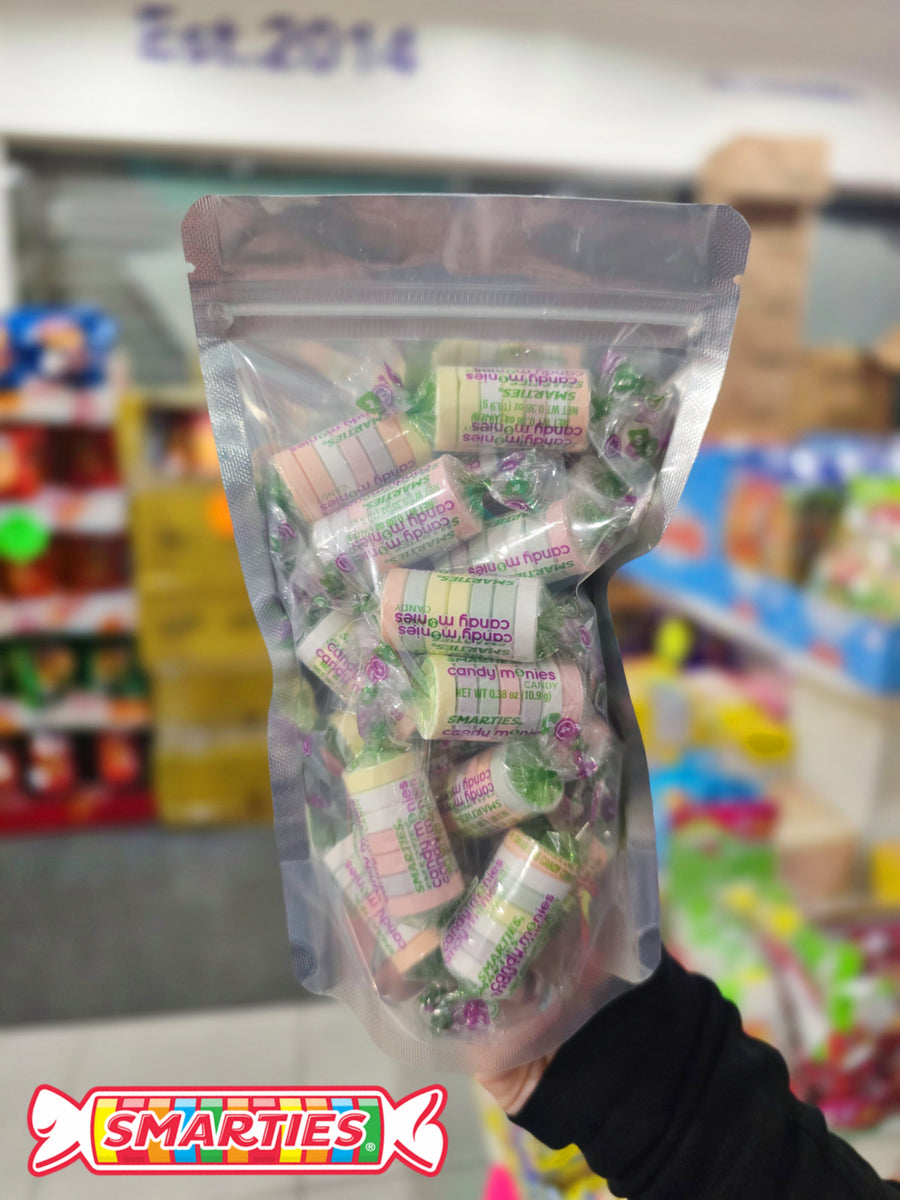 Smarties Candy Money Rolls 250g Bag (USA) – Joe's Sweetie Barn